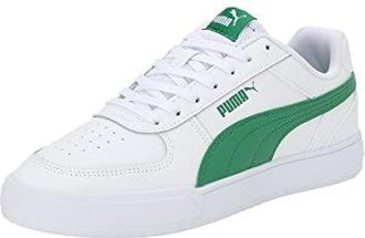 Puma Baskets Caven pour homme, Puma Blanc - Vert Amazon, 46.5 EU
