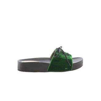 Ines De La Fressange Femme, Chaussures, Vert, Taille: 41 EU Mule &agrave; lacets