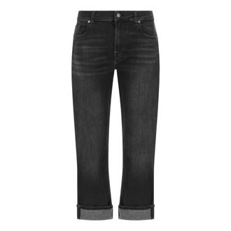 7 For All Mankind Femme, Jeans, Noir, Taille: W24 Jeans