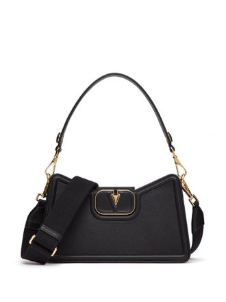 Valentino Garavani sac porté épaule à détail VLogo - Noir