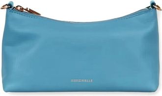 Coccinelle Femme, Sacs, Bleu, Taille: ONE Size Mini Sac Cuir Grain&eacute;