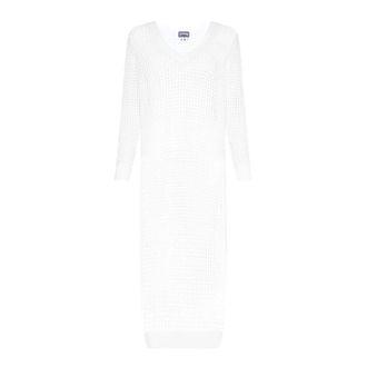 Vilebrequin Femme, Robes, Blanc, Taille: 40 FR Lysia Crochet Dress