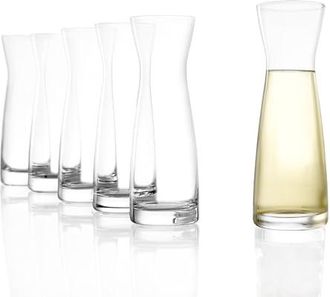 St&ouml;lzle Carafe Universelle 6 x 250 ml - &Eacute;l&eacute;gante Mini Carafe en Cristal sans Plomb pour Eau Jus Lait ou Spiritueux - R&eacute;sistante et Compatible Lave-Vaisselle -
