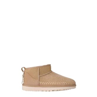 UGG Ugg, Femme, Chaussures, Beige, Taille: 37 EU Classic Ultra Mini Biarritz