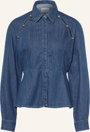 Claudie Pierlot Claudie Pierlot Jeansbluse Mit Cut-Outs blau