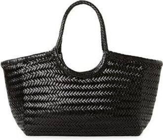 Dragon Diffusion Sac cabas Nantucket en cuir tress&eacute;