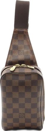 Louis Vuitton sac &agrave; bandouli&egrave;re Geronimos pre-owned (2004) - Marron