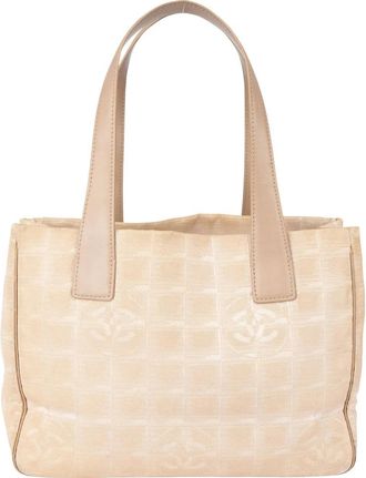 Chanel Crossbody Bags - Chanel Travel Line Monogram Handbag - Gr. unisize - in Beige - f&uuml;r Damen