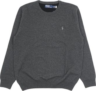 Polo Ralph Lauren Homme, Pulls, Noir, Taille: L Maille ras du cou