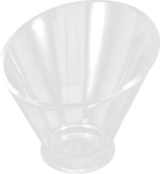 Aboofan Transparente Salatschüssel Aus Acryl Servierschüssel Für Desserts Obst Und Gemüse Bruchfest Flüssigkeitsabweisend Langlebig Und Leicht