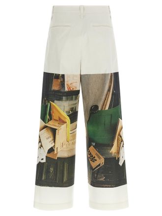 Issey Miyake Womens White Polyamide Casual Pants