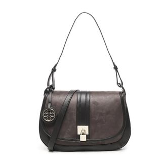 V&deg; 73 Graue Schultertasche mit Magnetverschluss - - Bags - Damen - Grau - ONE SIZE
