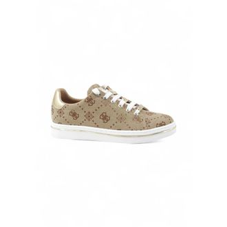 Guess Stasey 4G Peony Logo Sneaker - - Shoes - Damen - Beige - 36 EU