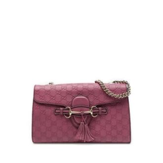 Gucci Pre-owned Emily Shoulder Bag - Femme - Pre-owned - Rose - Taille: ONE Size