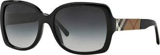 Burberry Femme, Accessoires, Noir, Taille: 58 MM Square Lunettes de soleil