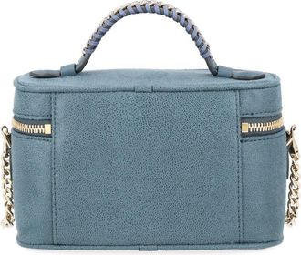 Stella McCartney Womens Shoulder Bag Vanity Falabella Blue Polyamide