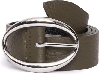 Orciani Homme, Accessoires, Vert, Taille: 90 CM Gotham Double Leather Belt
