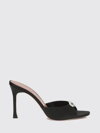 Amina Muaddi Sandalen Mit Absatz Damen Farbe Schwarz