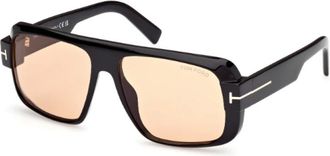 Tom Ford unisex, Accessoires, Noir, Taille: ONE Size Tf1101/S 01E Lunettes de soleil