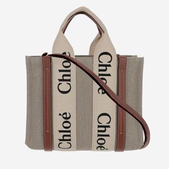 Chlo&eacute; Petit sac fourre-tout en lin Woody