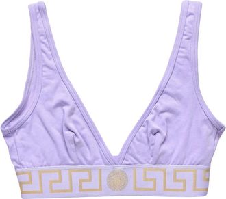 Versace Femme, Tops, Violet, Taille: 38 FR Reggiseno