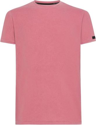Roberto Ricci Design Rrd, Homme, Tops, Rose, Taille: L Micro Pique T-shirt