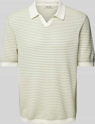 Only & Sons Poloshirt mit gerippten Abschlüssen Modell KIAN