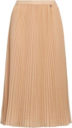 Silvian Heach Femme, Jupes, Rose, Taille: 40 FR Pleated Midi Skirt