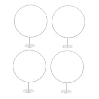 Cabilock 4 St&uuml;ck Wandhalterung f&uuml;r Sportb&auml;lle Robustes Ballregal Installieren f&uuml;r Basketball Fu&szlig;ball und Volleyball Platzsparendes Design in Wei&szlig;