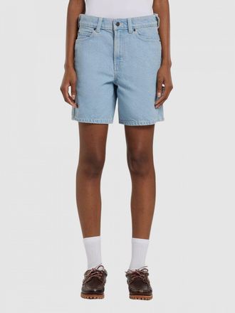 Dickies Short en jean &agrave; cinq poches avec taille mi-haute et passants de ceinture