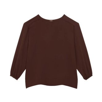 Ines De La Fressange Sea Top - Femme - Blouses et Chemises - Brun - Taille: 38 FR