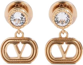 Valentino Garavani Femme, Accessoires, Jaune, Taille: ONE Size VLogo Signature Stud Earrings