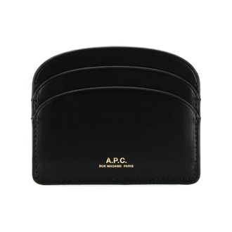 A.P.C. A. p.c. Logo-stamp Cardholder