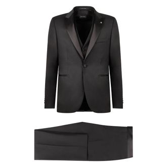 Tagliatore Single Breasted Suits - - Suits - Herren - Schwarzk - L