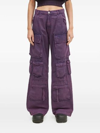 Alpha Industries cargo-pocket trousers - Violett