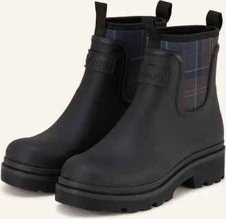 Barbour Gummi-Boots Cynthia Welly schwarz