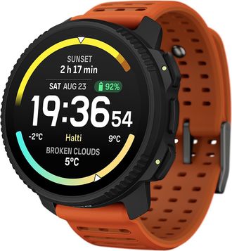 Suunto Vertical 2 Abenteuer-Uhr, Dual-Frequenz GPS, 115+ Sportmodi, 1,5 Zoll Touchscreen, Kostenlose globale Offline-Karten, 40 Tage Akkulaufzeit, F&uuml;r Traini