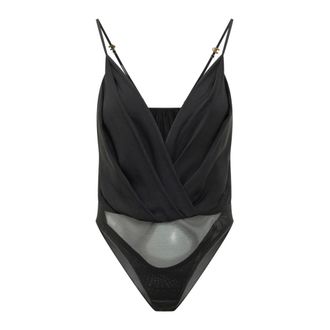 Elisabetta Franchi Damen, Oberteile, Schwarzk, SGr&ouml;&szlig;e