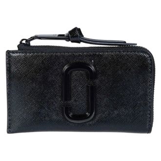Marc Jacobs Portefeuille Multi Fermeture Zip Snapshot Dtm - Femme - Accessoires - Noir - Taille: ONE Size