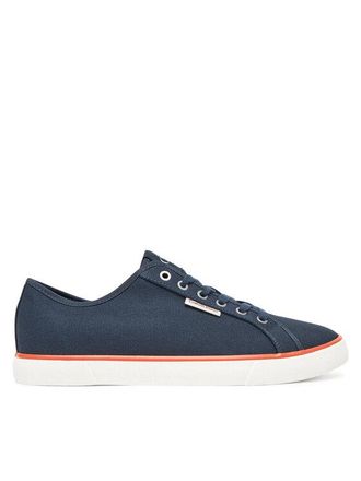 Calvin Klein Jeans Sneakers aus Stoff Ess Vulc Low Mg Cv YM0YM01301 Dunkelblau
