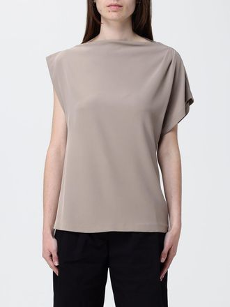 Meimeij Top Damen Farbe Taubengrau