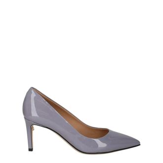 Ferragamo Ilary Patent Pump - Femme - Chaussures - Gris - Taille: 37 EU