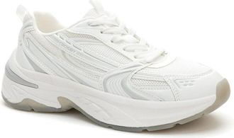 Keddo Keddo, Femme, Chaussures, Blanc, Taille: 37 EU Baskets D&eacute;contract&eacute;es Ferm&eacute;es