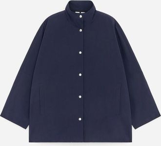 Arket Shell-Jacke Mit Oversize-Passform -Blau