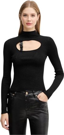 Versace Jeans Couture Damen, Strickwaren, Schwarzk, MGr&ouml;&szlig;e
