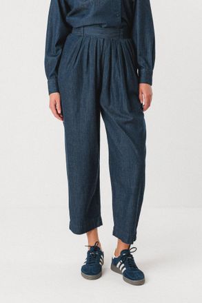 SKFK Damen vegan Hose Amatza Blau
