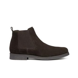 Geox Homme Uomo Claudio A Bottines à la Cheville, DK Coffee, 42 EU