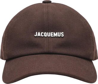 Jacquemus Homme, Accessoires, Brun, Taille: 60 CM La Casquette Gadjo