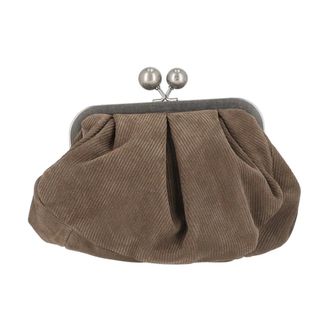Max Mara Pochette Nerine - Femme - Sacs - Brun - Taille: ONE Size