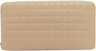 Celine Portefeuille long Pre-owned (bi-fold) - Femme - Pre-owned - Beige - Taille: ONE Size